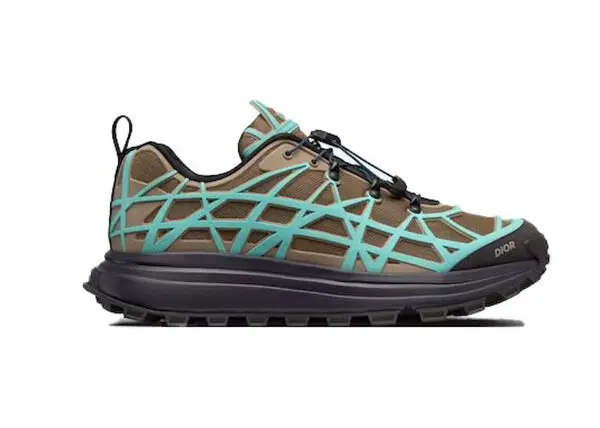 Dior B31 Runnerin Sneakers - Khaki/teal