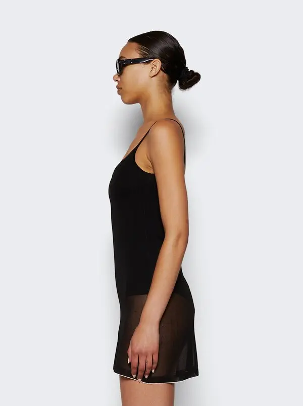 Jacquemus La Robe Maille Roupao Sheer Mini Dress