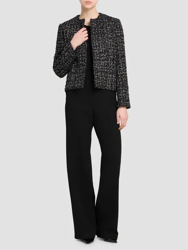 Kiton Metallic Tweed Jacket