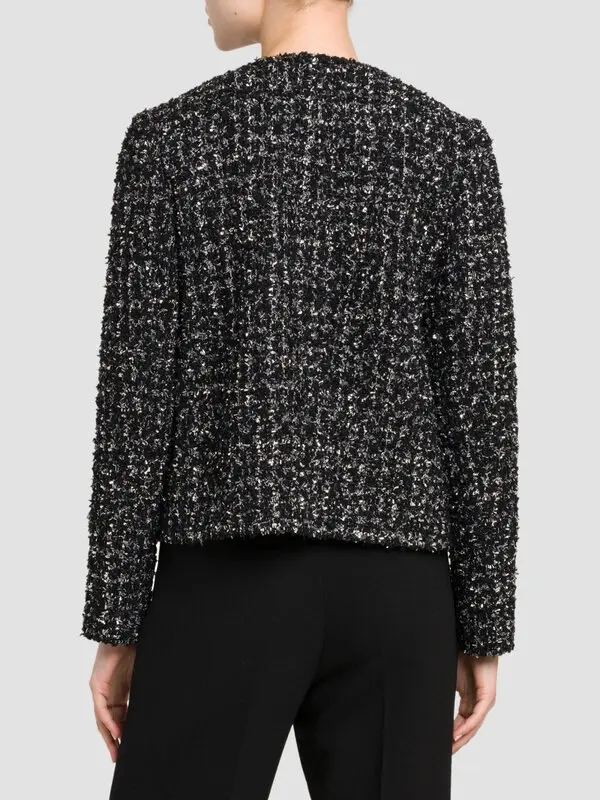 Kiton Metallic Tweed Jacket