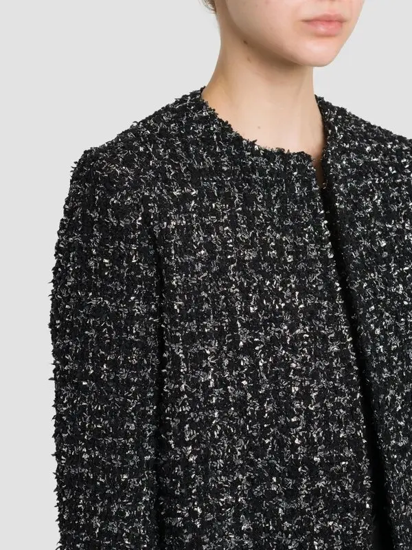 Kiton Metallic Tweed Jacket