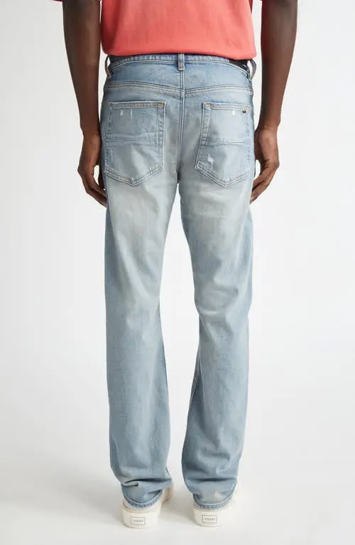 Amiri Slash Ripped Slim Fit Jeans