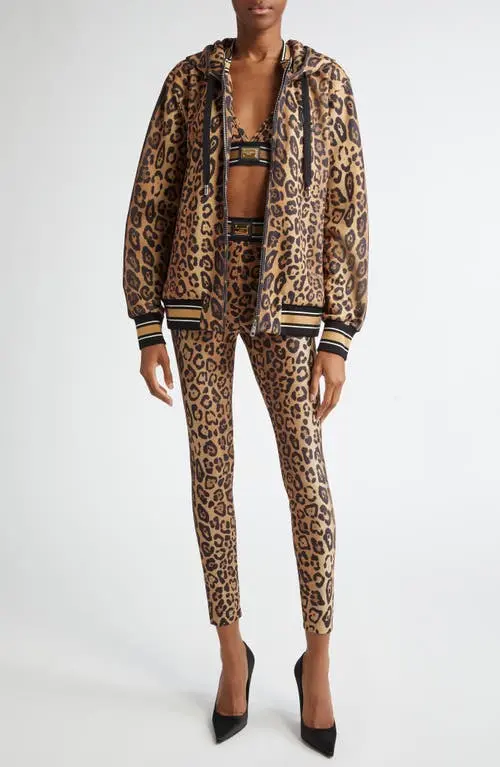 Dolce & Gabbana Print Logo Bra Top