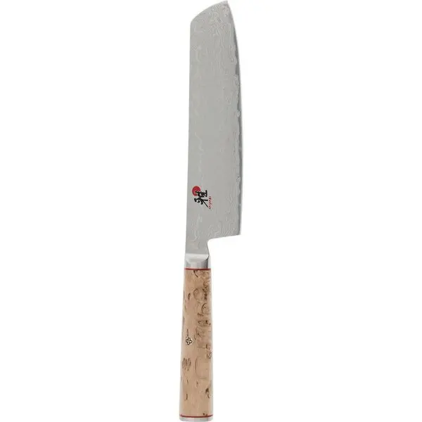 MIYABI Birchwood Sg2 6.5-inch Nakiri Knife - Stainless Steel