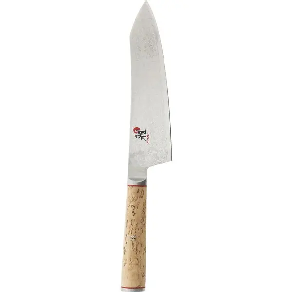 MIYABI Birchwood Sg2 7-inch Rocking Santoku Knife - Stainless Steel