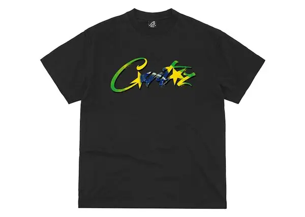 CORTEIZ Brasil Tee Shirt - Black