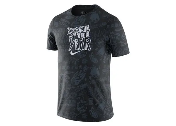 Nike Nba Courtside Rookie Of The Year T-shirt - Black