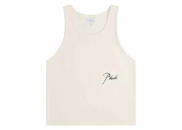 Rhude Tank Top - Vintage White
