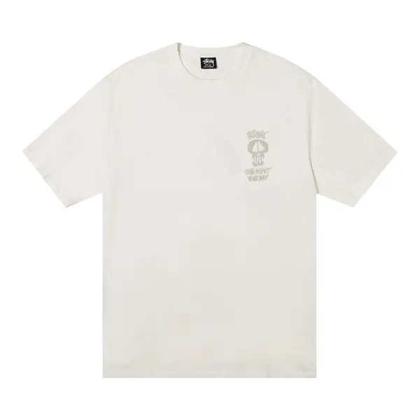 StÜssy X Our Legacy Work Shop Surf Skull Tee - White