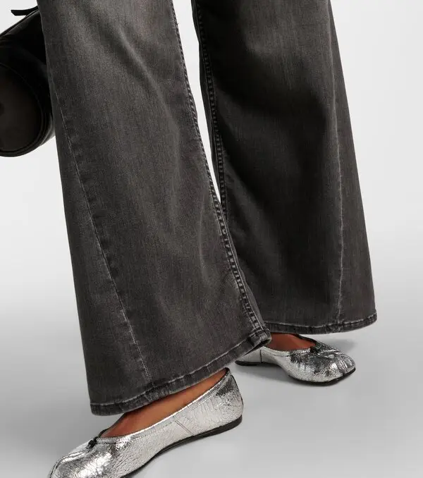Ag Mid-rise Wide-leg Jeans