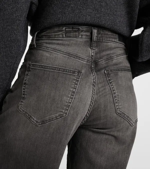 Ag Mid-rise Wide-leg Jeans