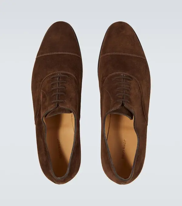 John Lobb City Ii Derby Shoes - Brown