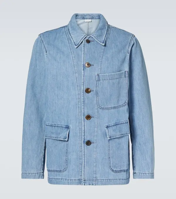 Dries Van Noten Denim Overshirt - Blue