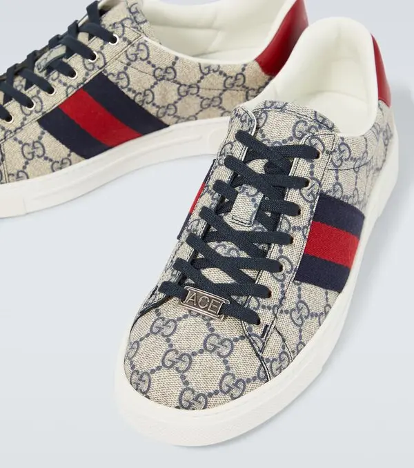 Gucci Ace Canvas Sneakers