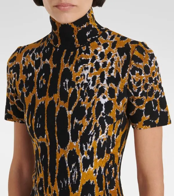 AZZEDINE ALAIA Alaïa Jacquard Minidress