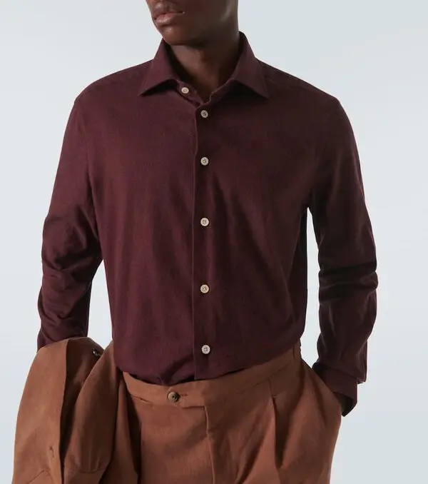 Kiton Cotton Shirt