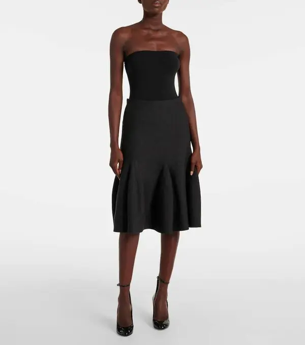 Alaïa Strapless Bustier Bodysuit