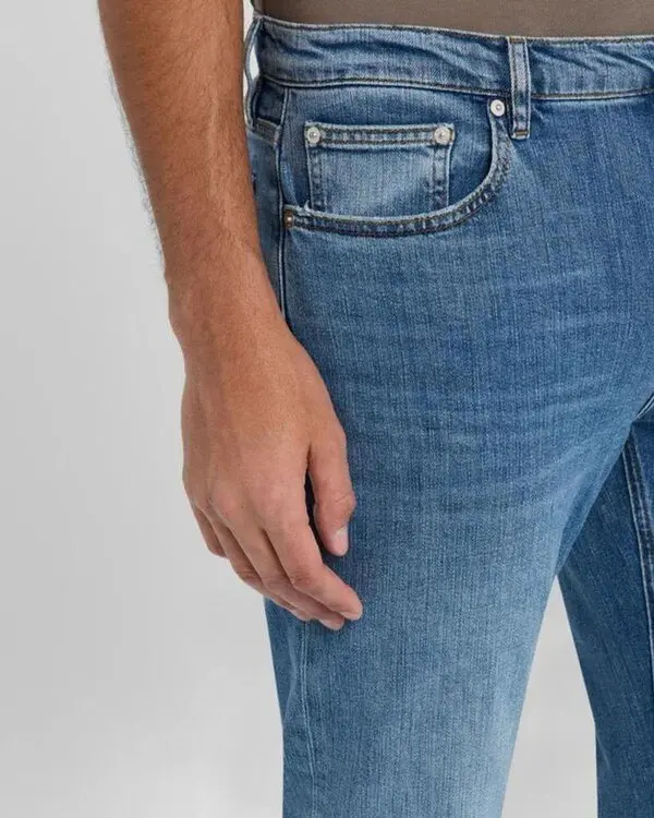 FRAME Modern Straight Leg Jeans - Blue