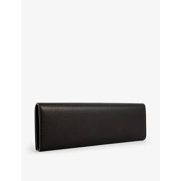 Rick Owens Plaque Leather Clutch Bag