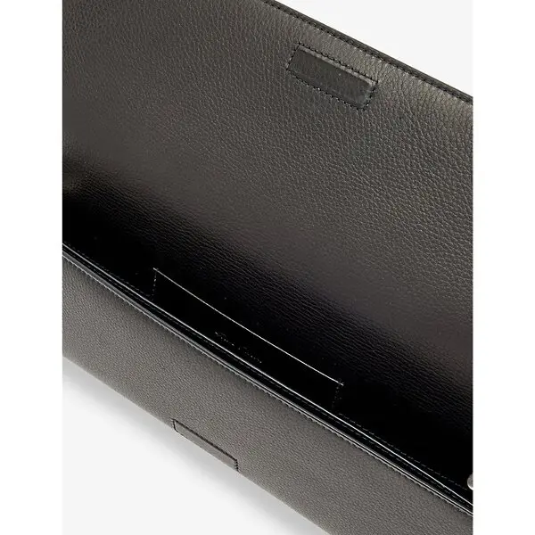 Rick Owens Plaque Leather Clutch Bag