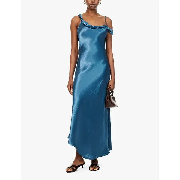 camilla and marc bridesmaid dresses Camilla Crepe Dress | Made To Order Silver Sage