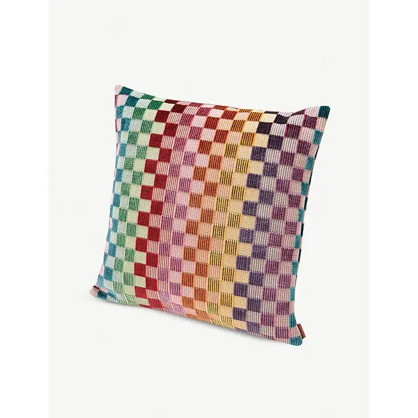 Missoni Yugawara Checked Jacquard Cushion 40cm X 40cm - One-color