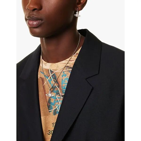 VIVIENNE WESTWOOD Grace Bas Relief Crystal Drop Earrings