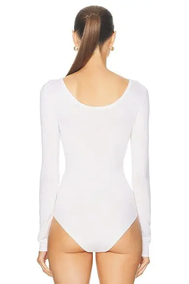 Gabriela Hearst Emily Bodysuit - Ivory