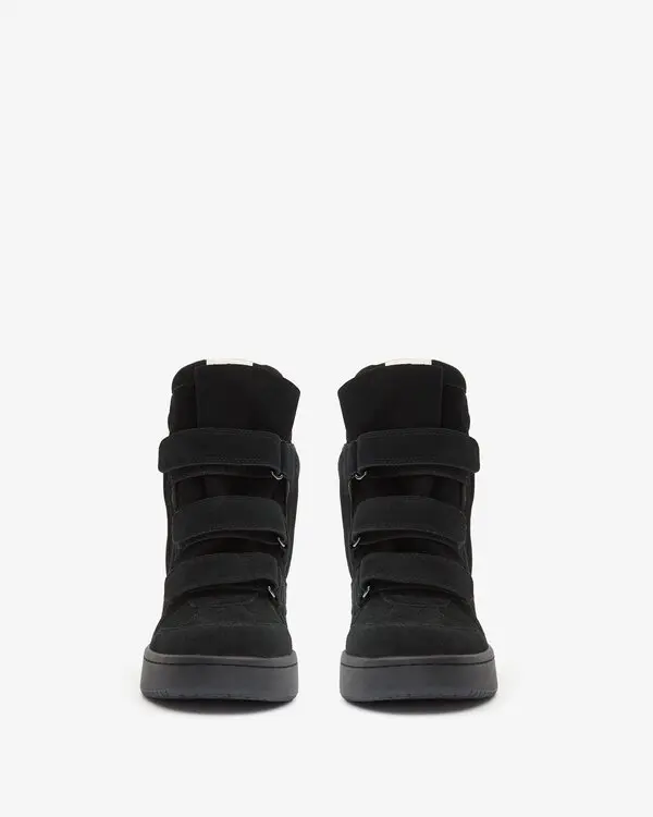 Isabel Marant Im3 High-top Wedge Sneakers - Black