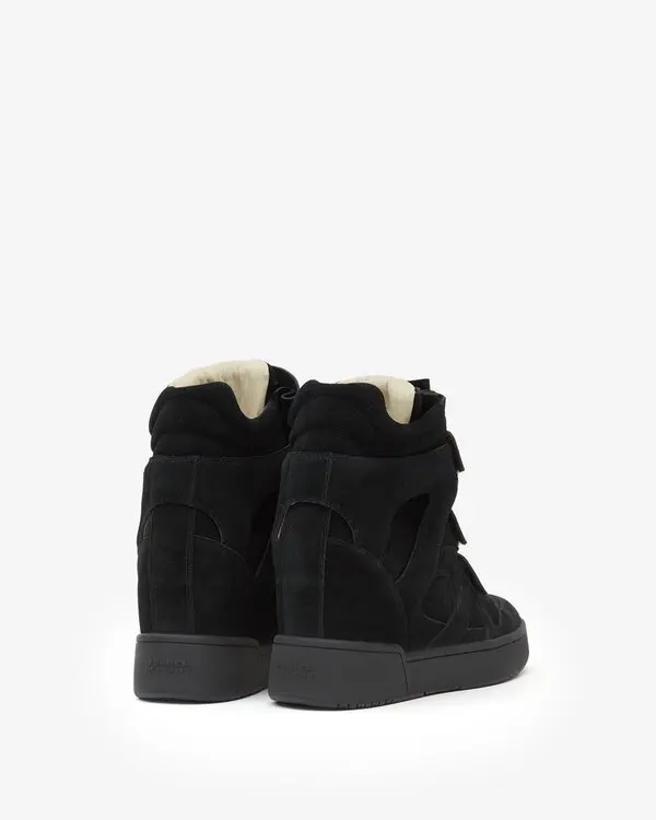 Isabel Marant Im3 High-top Wedge Sneakers - Black