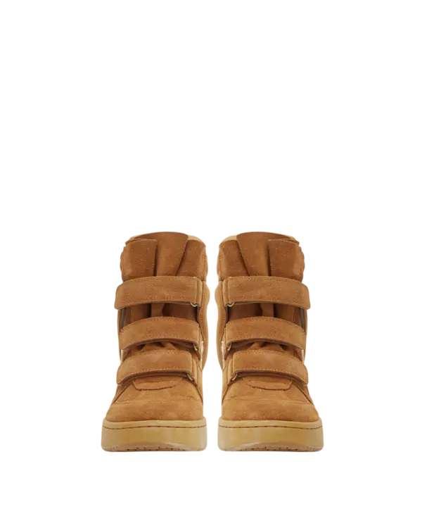 Isabel Marant Étoile Im3 High-top Wedge Sneakers - Cognac