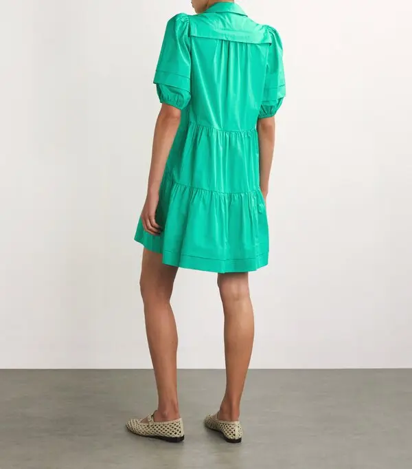 cotton poplin swing dress By Anthropologie