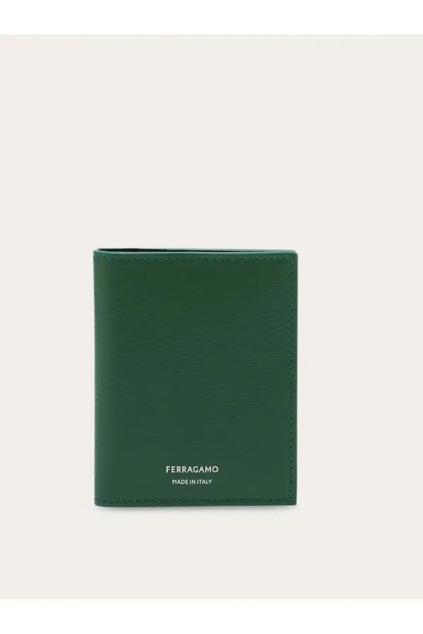 FERRAGAMO Credit Card Holder - Green
