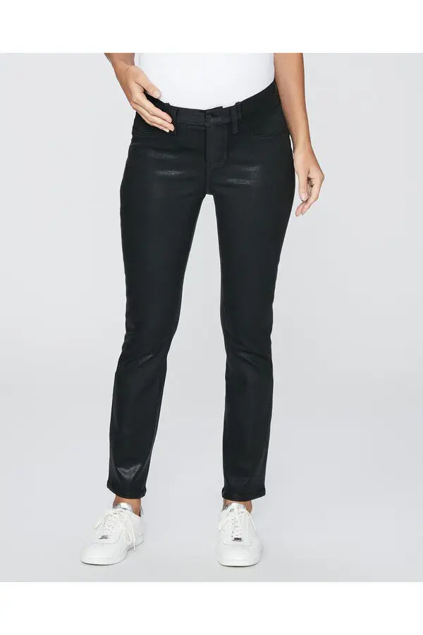 Paige Cindy Maternity Straight Jean - Black