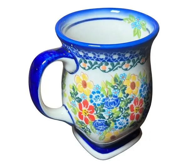 LIDIA'S POLISH POTTERY Tulip Mug - One-color