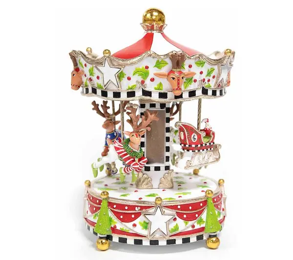 MACKENZIE-CHILDS Dash Away Carousel - One-color
