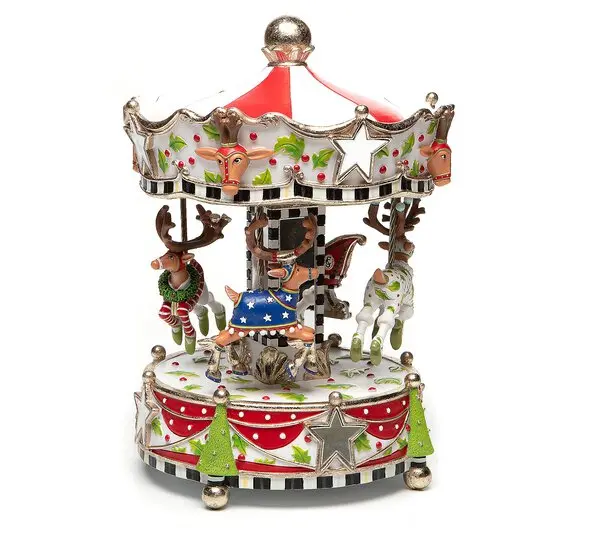 MACKENZIE-CHILDS Dash Away Carousel
