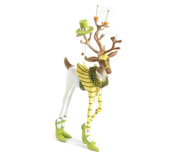 MACKENZIE-CHILDS Dash Away Prancer Reindeer Fig Re - One-color