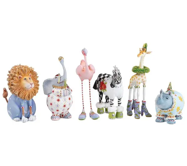 MACKENZIE-CHILDS Jambo Mini Ornament Set - One-color