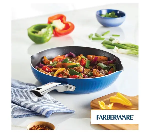 FARBERWARE Style Nonstick Cookware Frying Pan, 0in