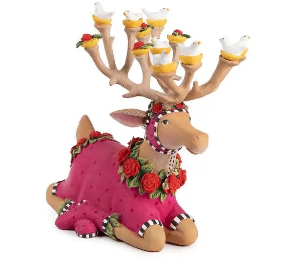 MACKENZIE-CHILDS Dash Away Sitting Donna Reinde R Figure - One-color