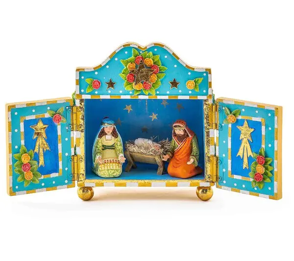MACKENZIE-CHILDS Mini Nativity Retablo - One-color