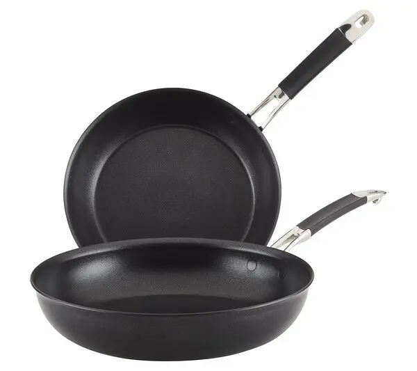 ANOLON Smartstack Hard Anodized 2-pc Frying Pan Set - One-color