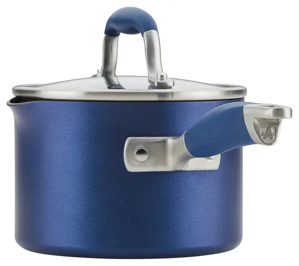 ANOLON Advanced Home Hard-anodized Straining Sa Ucepan, 2qt