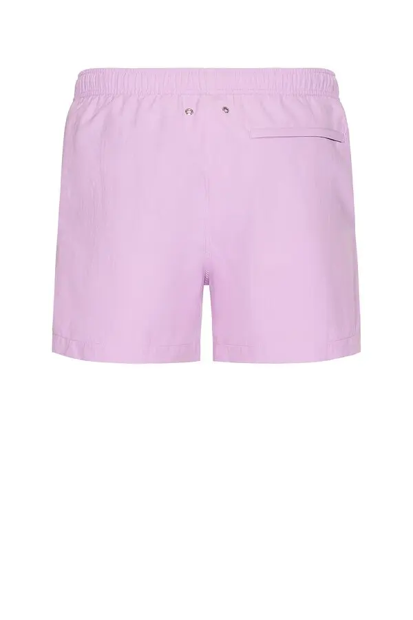 CDLP Dry Nylon Poplin Swim Trunks In Lavender - Lilac