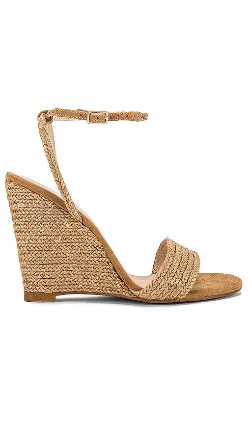 Raye Lagoon Wedge Sandals - Beige