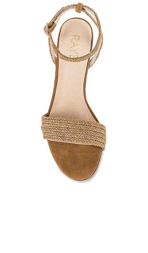 Raye Lagoon Wedge Sandals - Beige