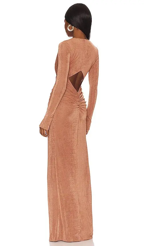Katie May In A Mood Gown - Metallic Copper