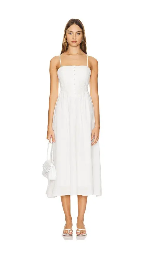 heartloom white lace dress Attention all brides, we know you want to wear white all season long.  The  Sarella Dress is Perfect for bridal showers, bach parties or just date  nights with your fiance