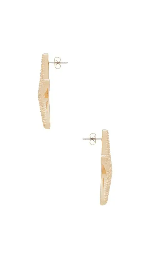 Ettika Starfish Stud Earrings - Gold